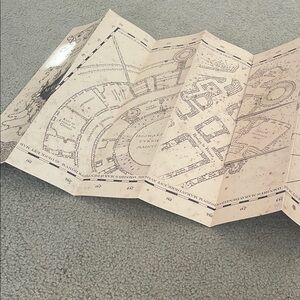 Warner Bros. | Other | Harry Potter Marauders Map Poster | Poshmark